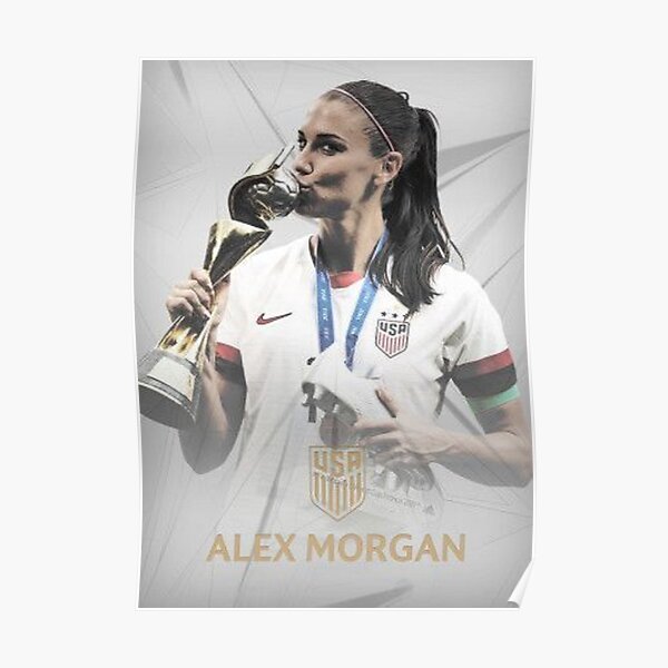 "Alex Morgan" Poster for Sale by Doremii8 | Redbubble