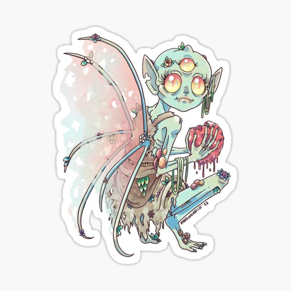 "Pastel Pixie" Sticker for Sale by MedussaSolar | Redbubble