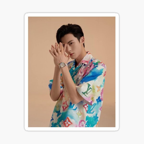 "Dylan Wang" Sticker by kalinasungkar5 | Redbubble