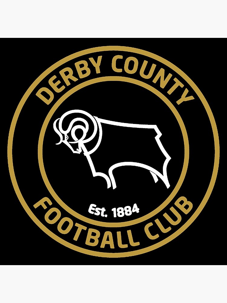"DERBY - LOGO" Poster for Sale by AlexGlyn44 | Redbubble