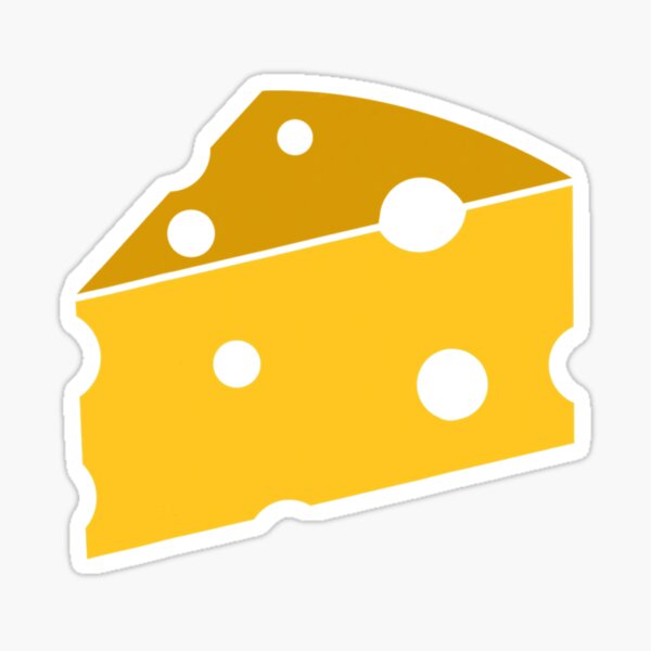 "Marble Texture Seamless Funny Cheeses " Sticker for Sale by ...