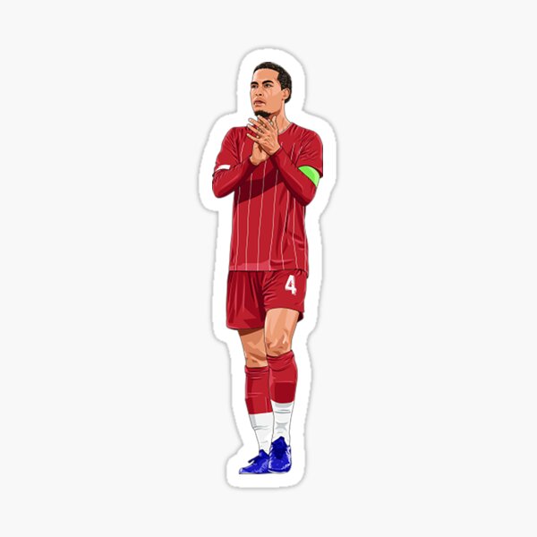 "Virgil Van Dijk Liverpool van Dijk" Sticker for Sale by TillyMoss ...