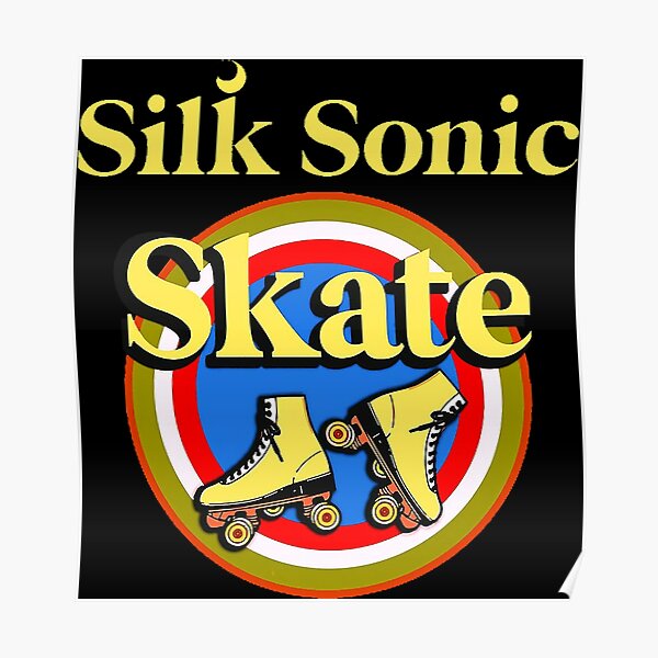 "skate logo slik sonic" Poster for Sale by ethylbotsf | Redbubble