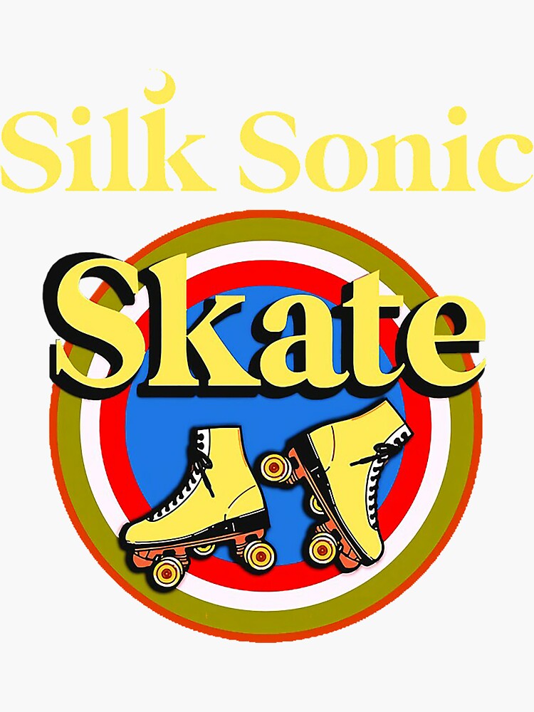 "skate logo slik sonic" Sticker for Sale by ethylbotsf | Redbubble