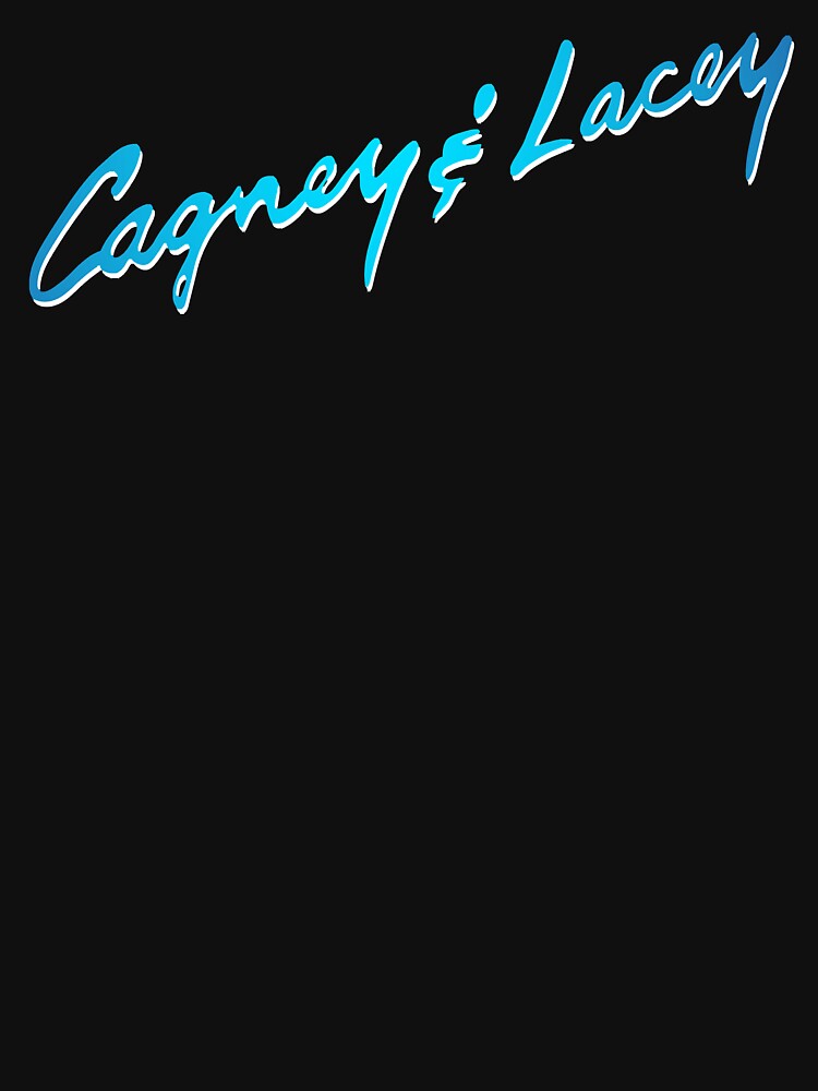 "Cagney and Lacey 80s TV Series Logo" T-shirt by GuadalupeHunt ...