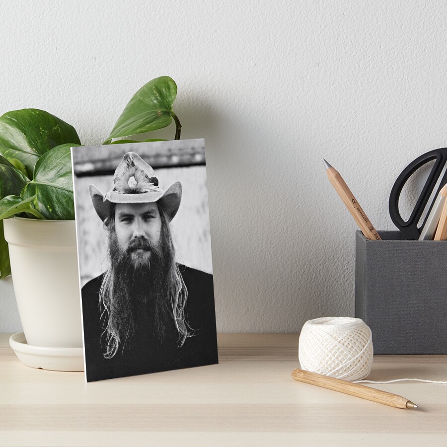 "Chris Stapleton Poster Art" Art Board Print for Sale by nedda85 ...