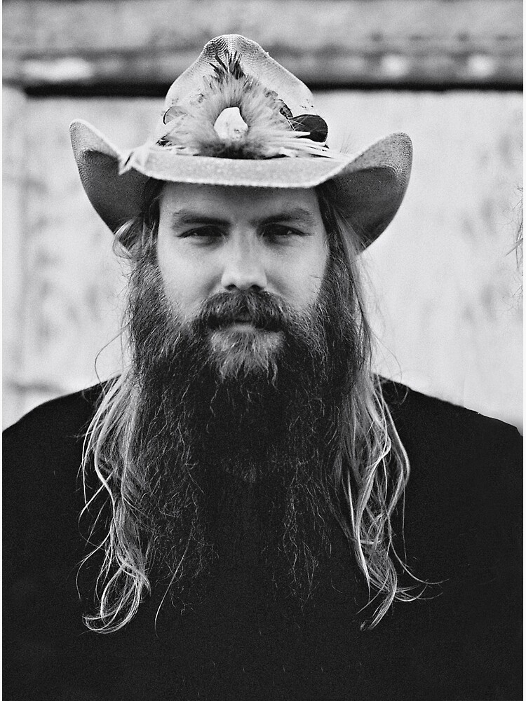 "Chris Stapleton Poster Art" Sticker by nedda85 | Redbubble
