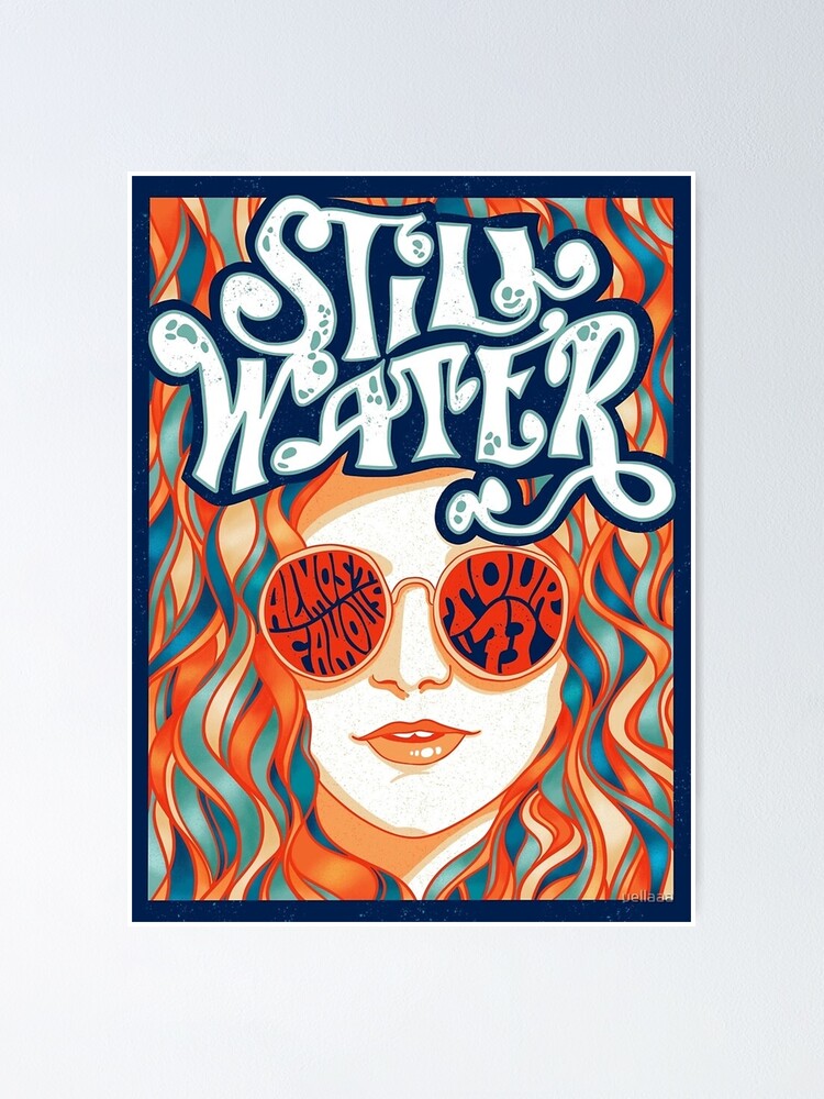 "Blue "Almost Famous" Tour '73 _ Stillwater Poster " Poster by Ariel ...