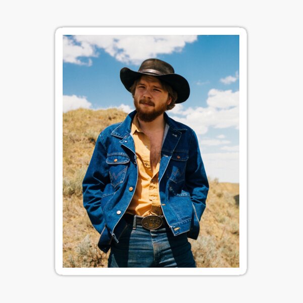 "Colter Wall Poster Art For Fans" Sticker by dunton86 | Redbubble
