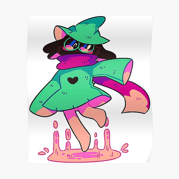"Deltarune Delta Rune - Ralsei" Poster for Sale by Gaylaalling | Redbubble