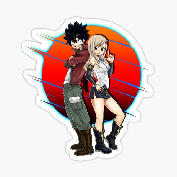 Does Edens Zero Have Romance Sticker For Sale By Mystiquet Redbubble