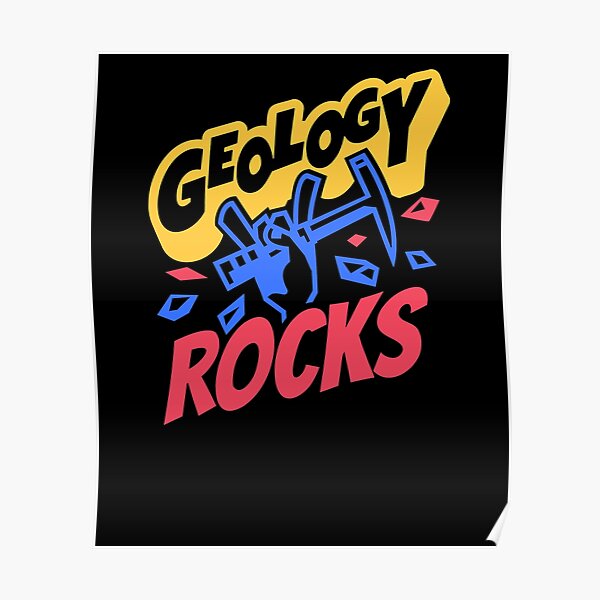 Póster «Geología Rocas Roca Geología Futuro Geólogo Rockhound Día del ...