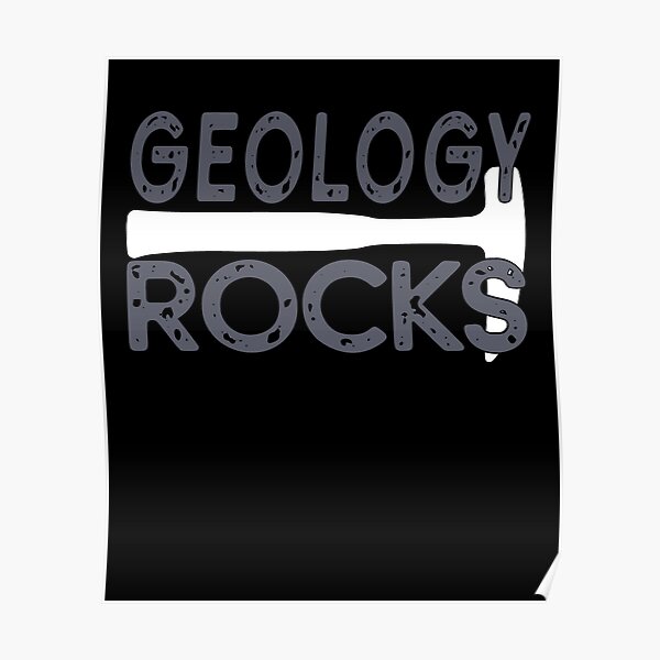 Póster «Geología Rocas Roca Geología Futuro Geólogo Rockhound Día del ...