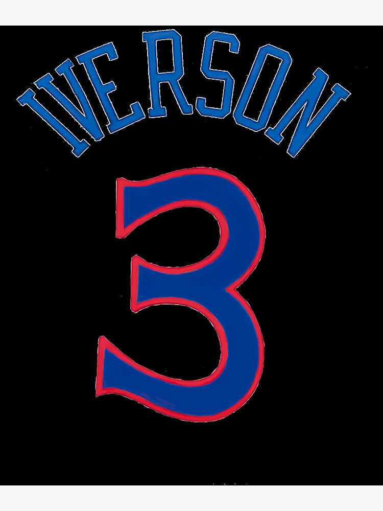 "Allen Iverson 3" Poster for Sale by Nevaotahy | Redbubble