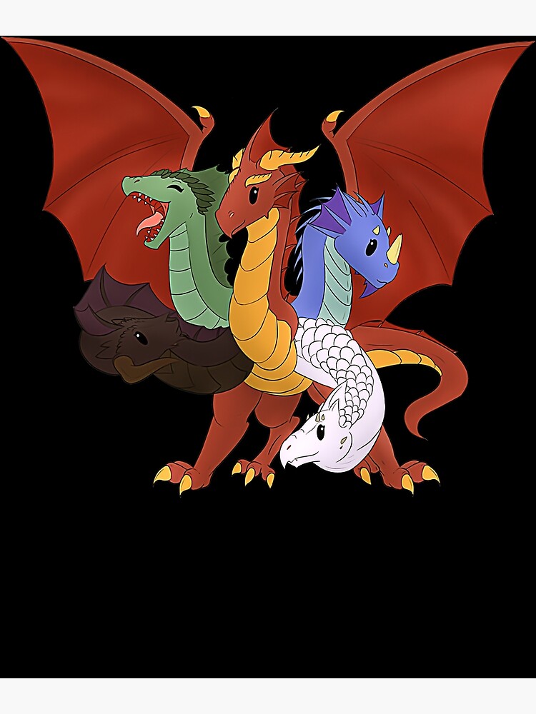 "Dungeons and Dragons Tiny Tiamat" Poster for Sale by Julieanntarkey ...