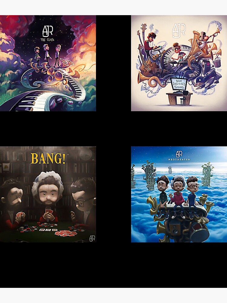 "AJR Album Pack" Poster for Sale by Eurarayton | Redbubble