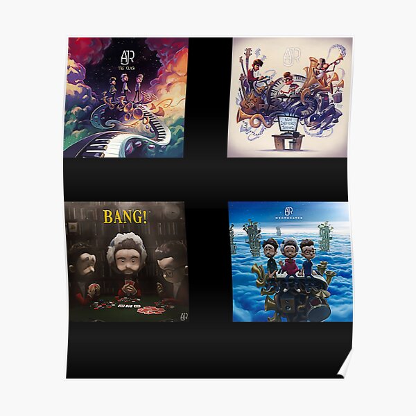 "AJR Album Pack" Poster for Sale by Eurarayton | Redbubble