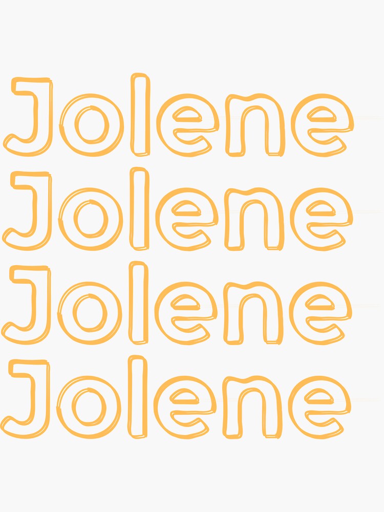 "Jolene - Dolly Parton. culture" Sticker for Sale by Shifa19 | Redbubble