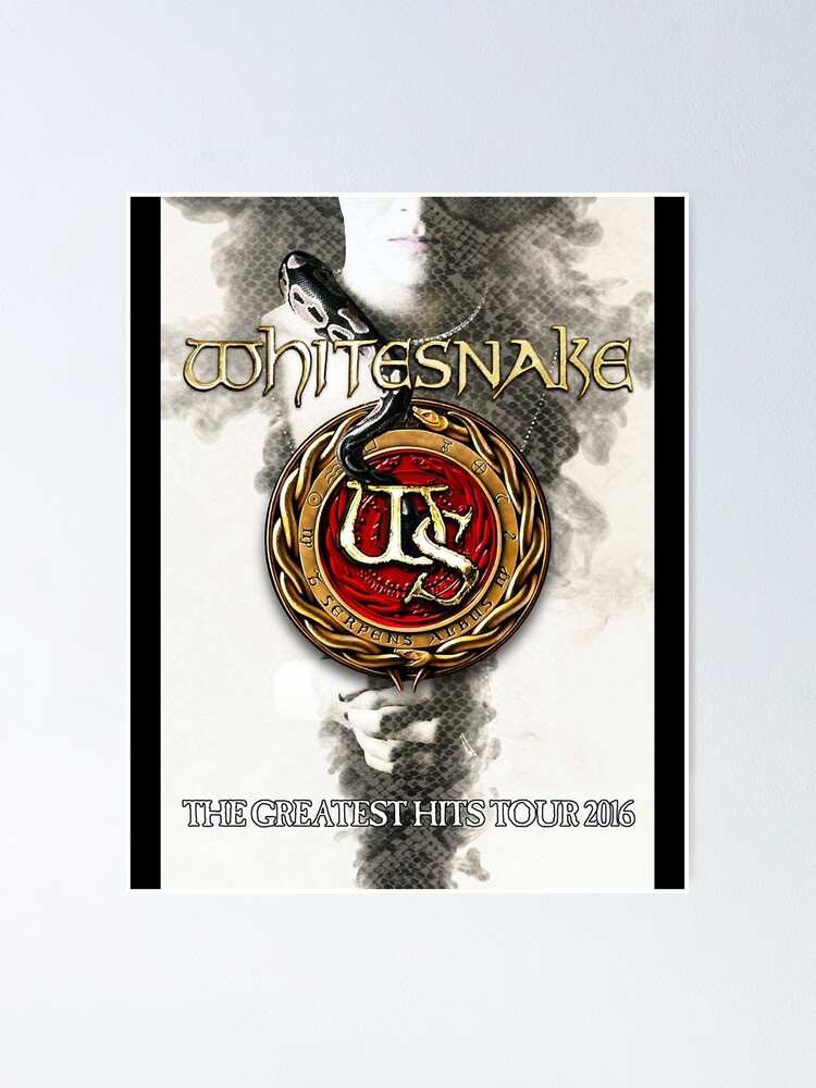 "Whitesnake" Poster for Sale by perrezdylxxxok | Redbubble