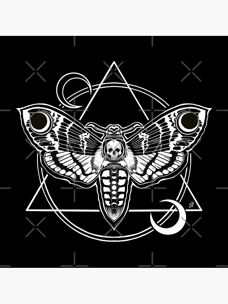 "Death Moth, death, goth, night night, stranger, moon, witch, dark ...