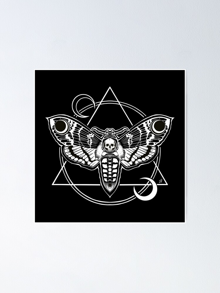 "Death Moth, death, goth, night night, stranger, moon, witch, dark ...
