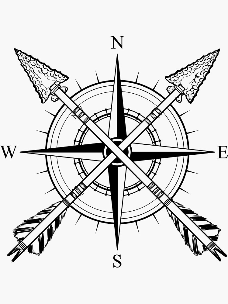 "Compas Of Life" Sticker for Sale by STIGPhotoDesign | Redbubble