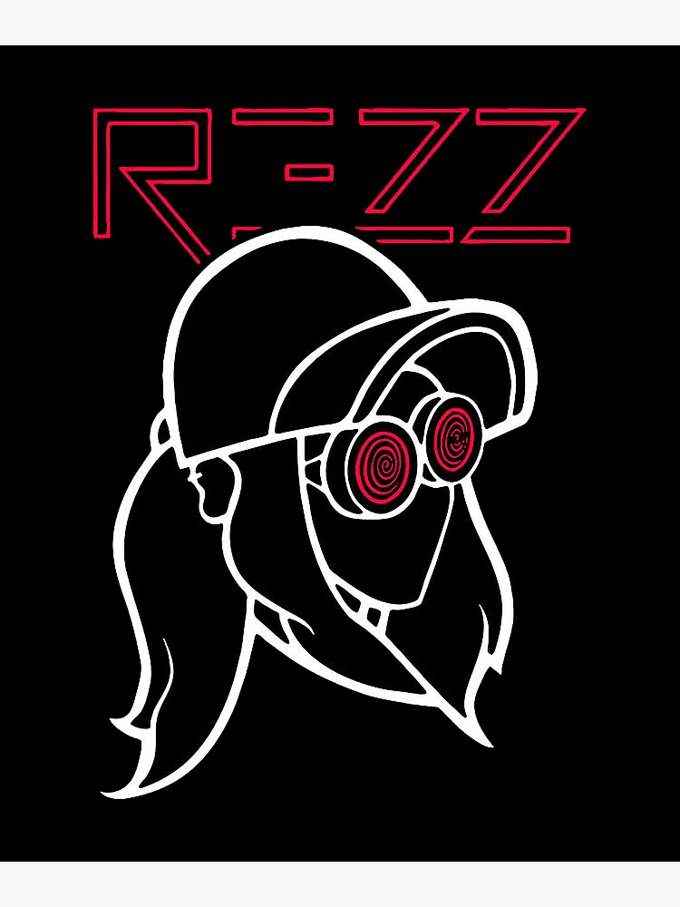 "rezz" Sticker for Sale by dmaasze8y | Redbubble