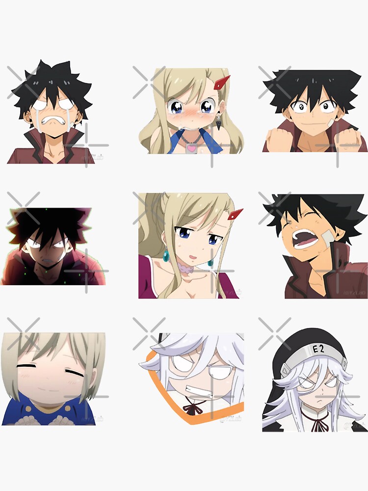 Edens Zero Pack 02 Anime Sticker For Sale By Mystiquet Redbubble