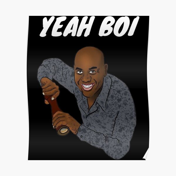 "Yeah Boy Spicy Ainsley Harriott Meme " Poster for Sale by ...