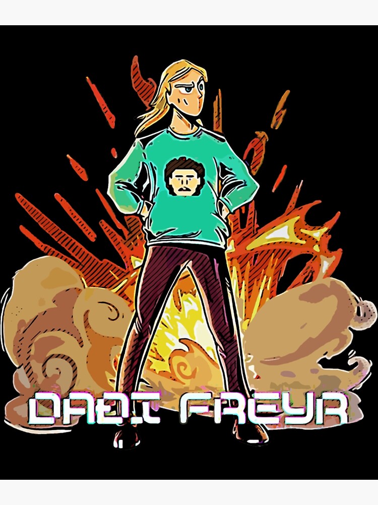 "dadi freyr super hero " Poster for Sale by GalleryofGeek | Redbubble