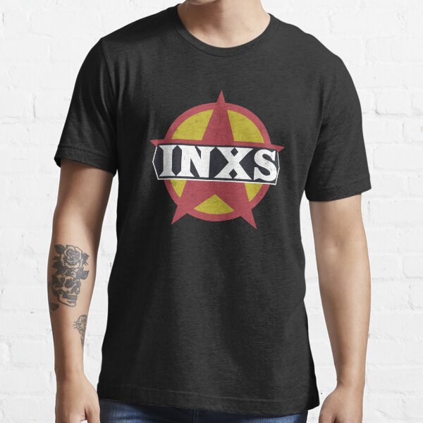 "Vintage ÍNXS Star Logo" T-shirt for Sale by Tonishaunique | Redbubble ...