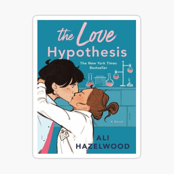 "The love hypothesis" Sticker for Sale by collinsdrawings | Redbubble