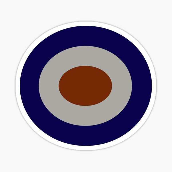 "Retro MOD RAF Target " Sticker for Sale by chadeerac1 | Redbubble