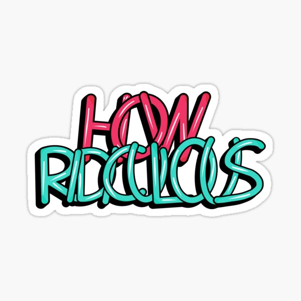 "How Ridiculous Design #3" Sticker by erixkz | Redbubble