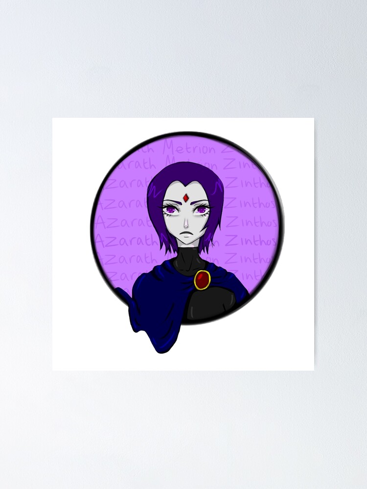 "Teen Titans - Raven" Poster for Sale by OkayDesigns | Redbubble
