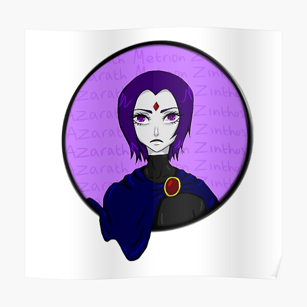 "Teen Titans - Raven" Poster for Sale by OkayDesigns | Redbubble