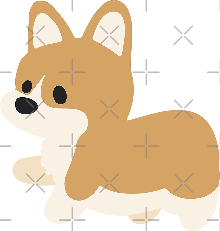 "Chibi Corgi" by B. W. | Redbubble