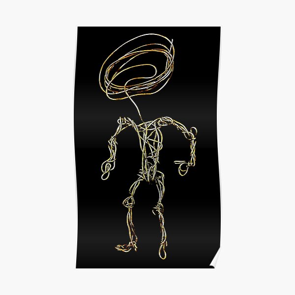 "Feeling Wired" Poster for Sale by GTreagus | Redbubble