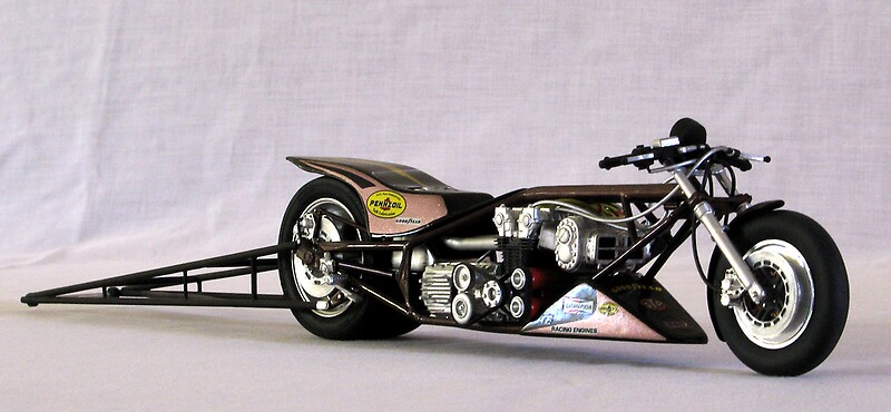 " Honda Drag Bike and Seat." by EmilyWinter | Redbubble