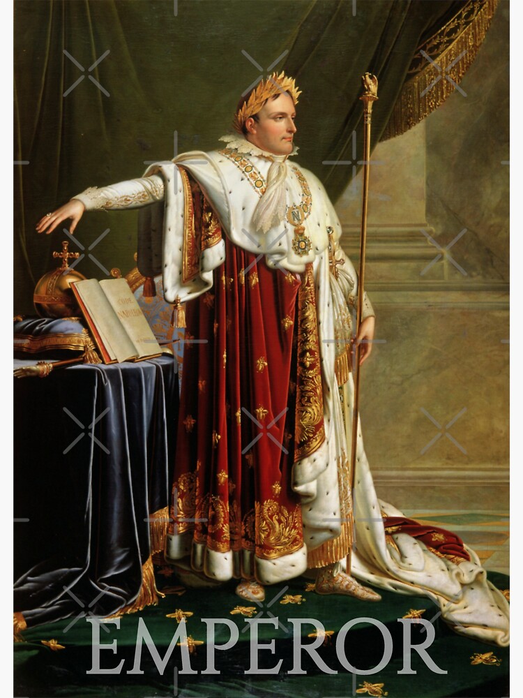 "Emperor Napoleon Bonaparte " Sticker for Sale by HistoricalPlace ...