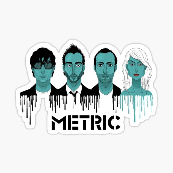 "Metric Art" Sticker for Sale by vickuhic | Redbubble