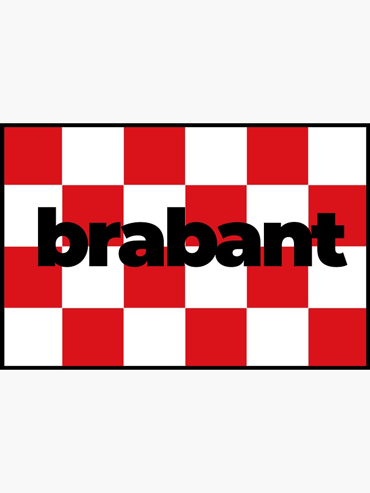 "brabant, in brabantse vlag" Sticker for Sale by BrabantsBeste | Redbubble
