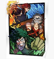 My Hero Academia: Posters | Redbubble