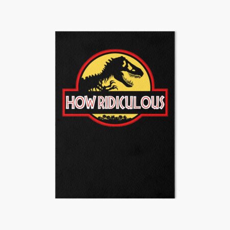 "how ridiculous rexy youtuber" Art Board Print for Sale by Bonjastore ...