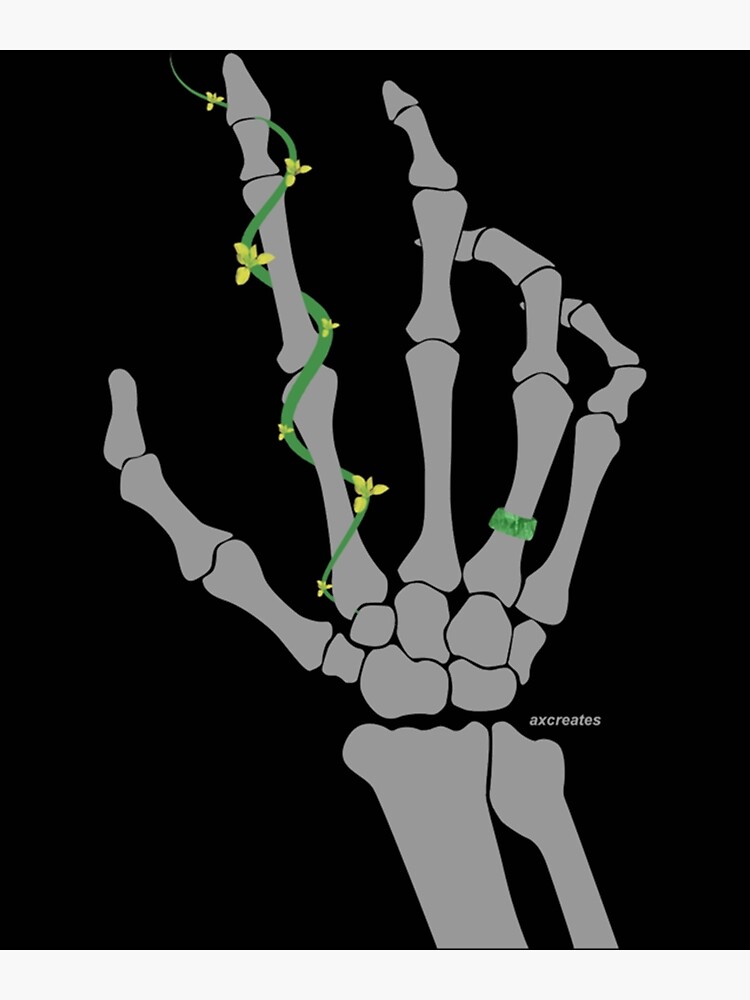 "Corpse Bride Skeleton Hand " Poster for Sale by ItsartDesiign | Redbubble