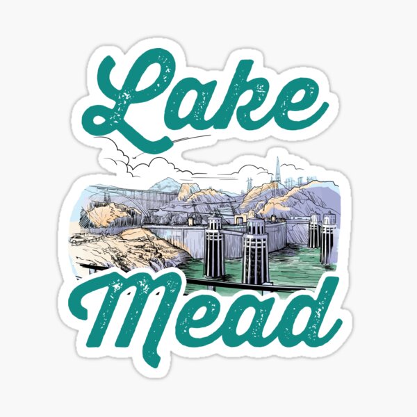 Lake Mead Sticker For Sale By Jaygo Redbubble