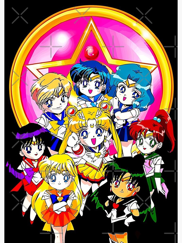 "Sailor Team" Poster for Sale by I-Lov3-Anime | Redbubble