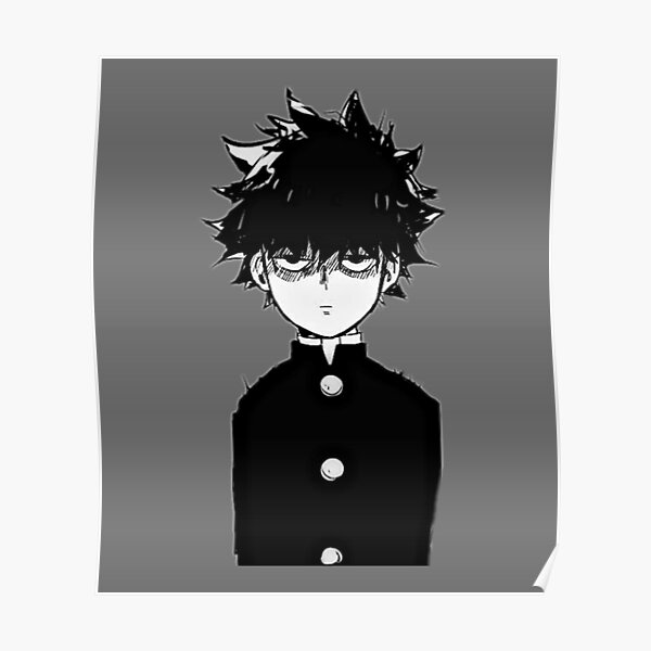 "Mob Psycho" Poster for Sale by LittleDelta | Redbubble