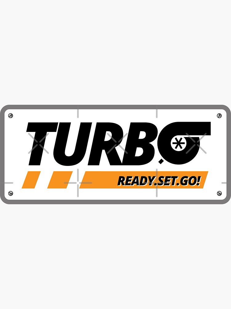 "Turbo | Accessories | Car guy T-shirts | Turbo stickers | Racing ...