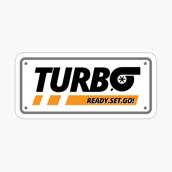 "Turbo | Accessories | Car guy T-shirts | Turbo stickers | Racing ...